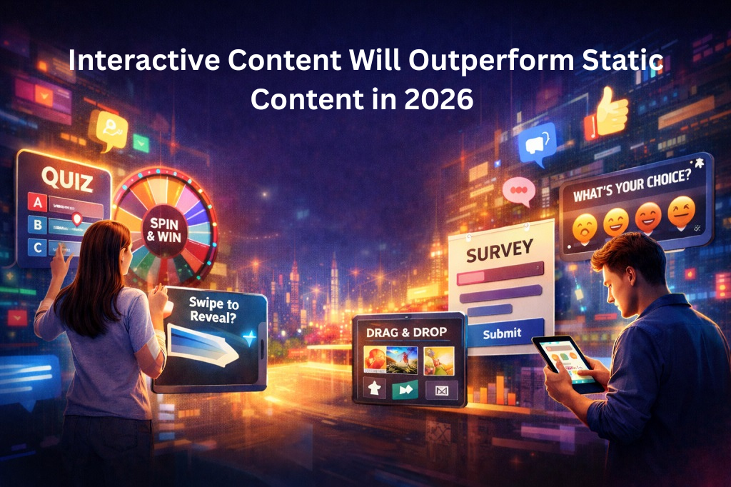 Interactive Content vs Static Content: Why 2026 Will Be Different